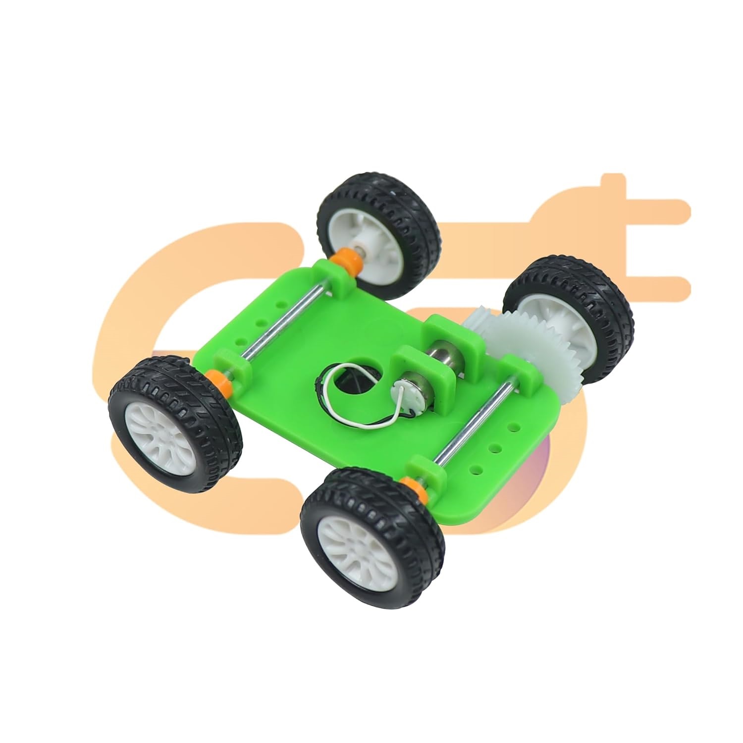 Craftjoo - DIY Mini Solar Power Car kit set with user Manual